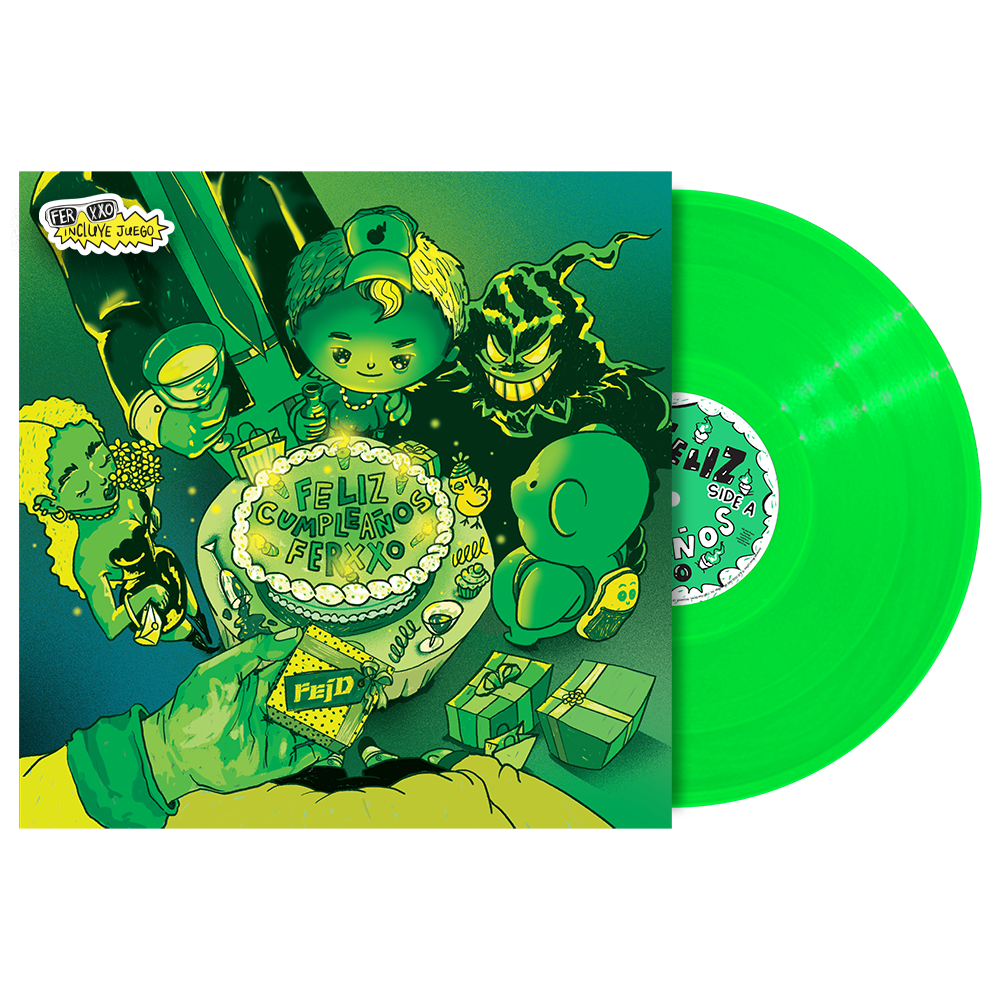 FELIZ CUMPLEAÑOS FERXXO TE PIRATEAMOS EL ALBUM 1LP Vinyl - Feid ...